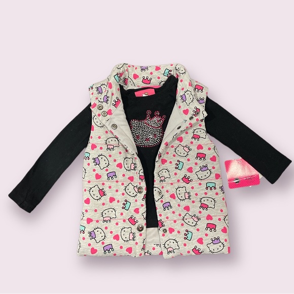 Hello Kitty | Jackets & Coats | Princess By Hello Kitty Vest Bundle ...